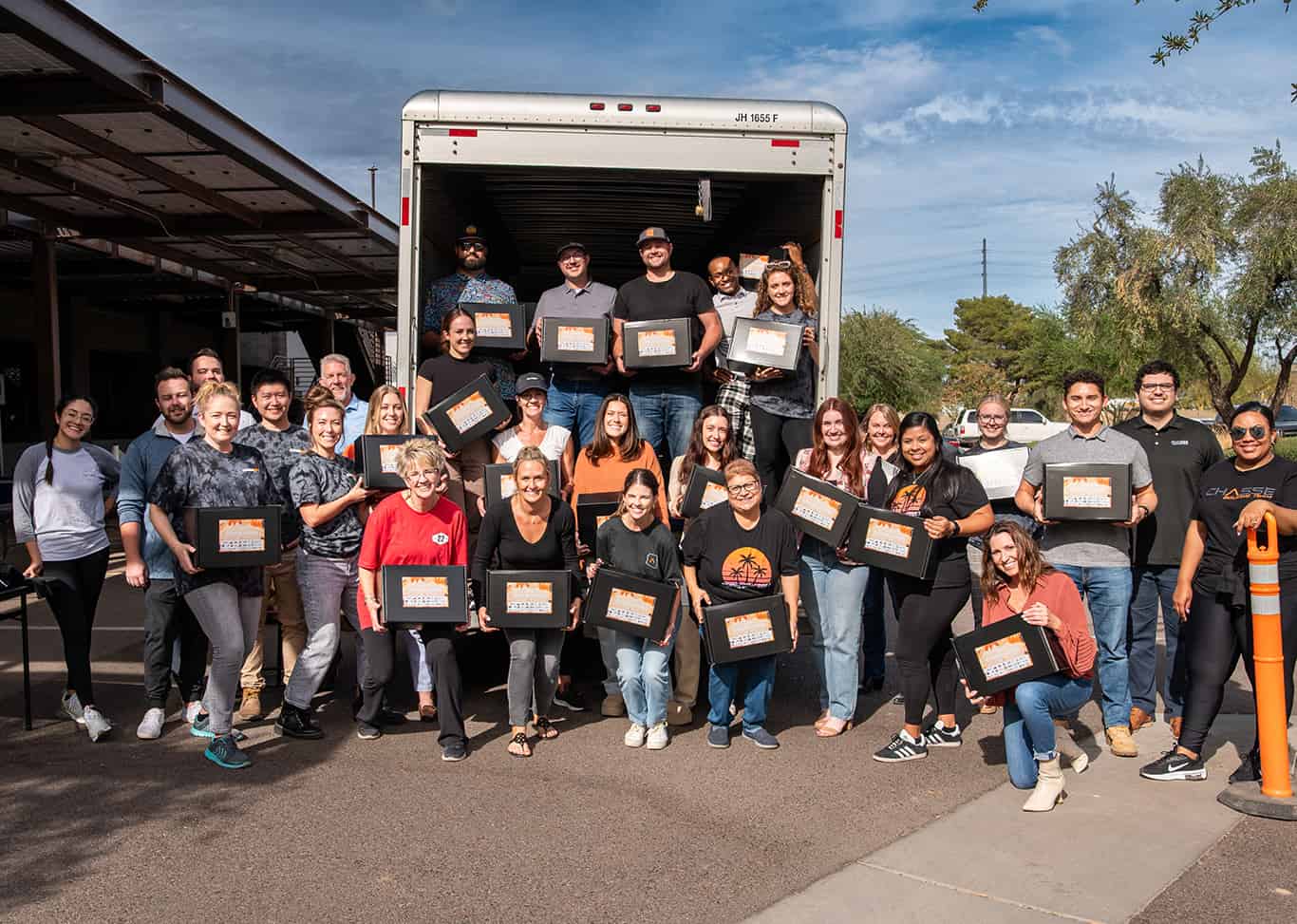 CHASSE Building Team assembles 1,600 holiday meal boxes for local ...
