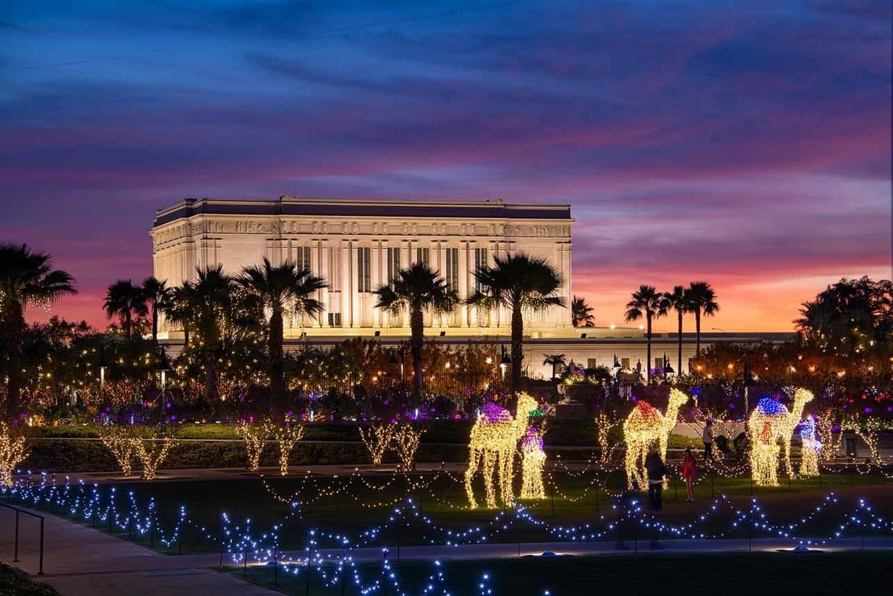 Free Christmas Lighting at Mesa Temple starts Nov. 24, runs through Dec ...