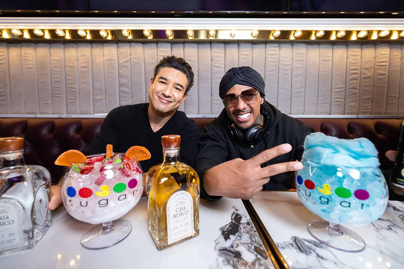 PHOTOS: Nick Cannon and Mario Lopez celebrate Sugar Factory in Glendale ...