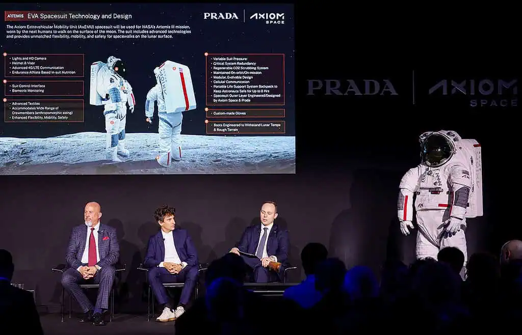 Prada and Axiom Space aim for the moon with new astronaut suit ...