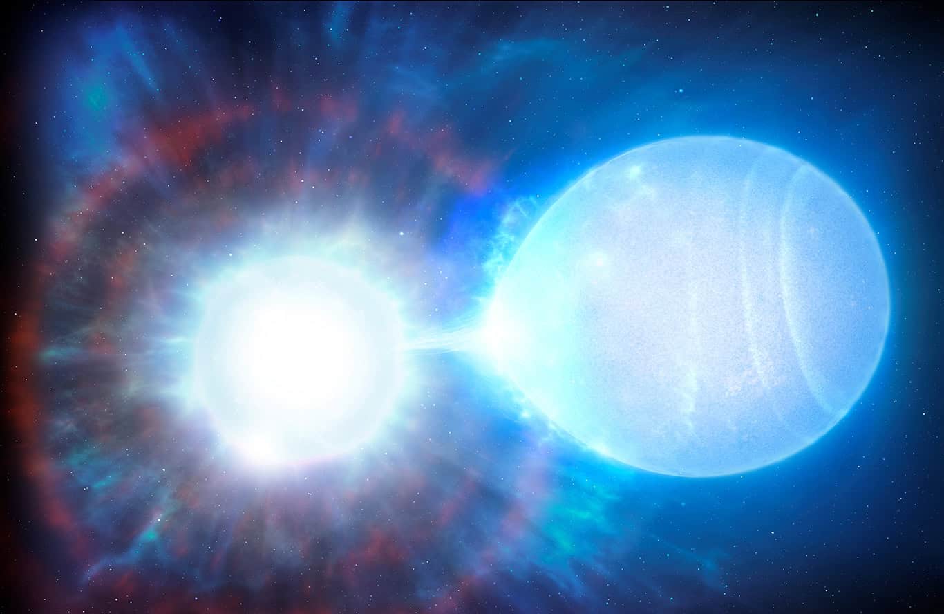 Astronomers spot two white dwarfs doomed to die in a quadruple ...
