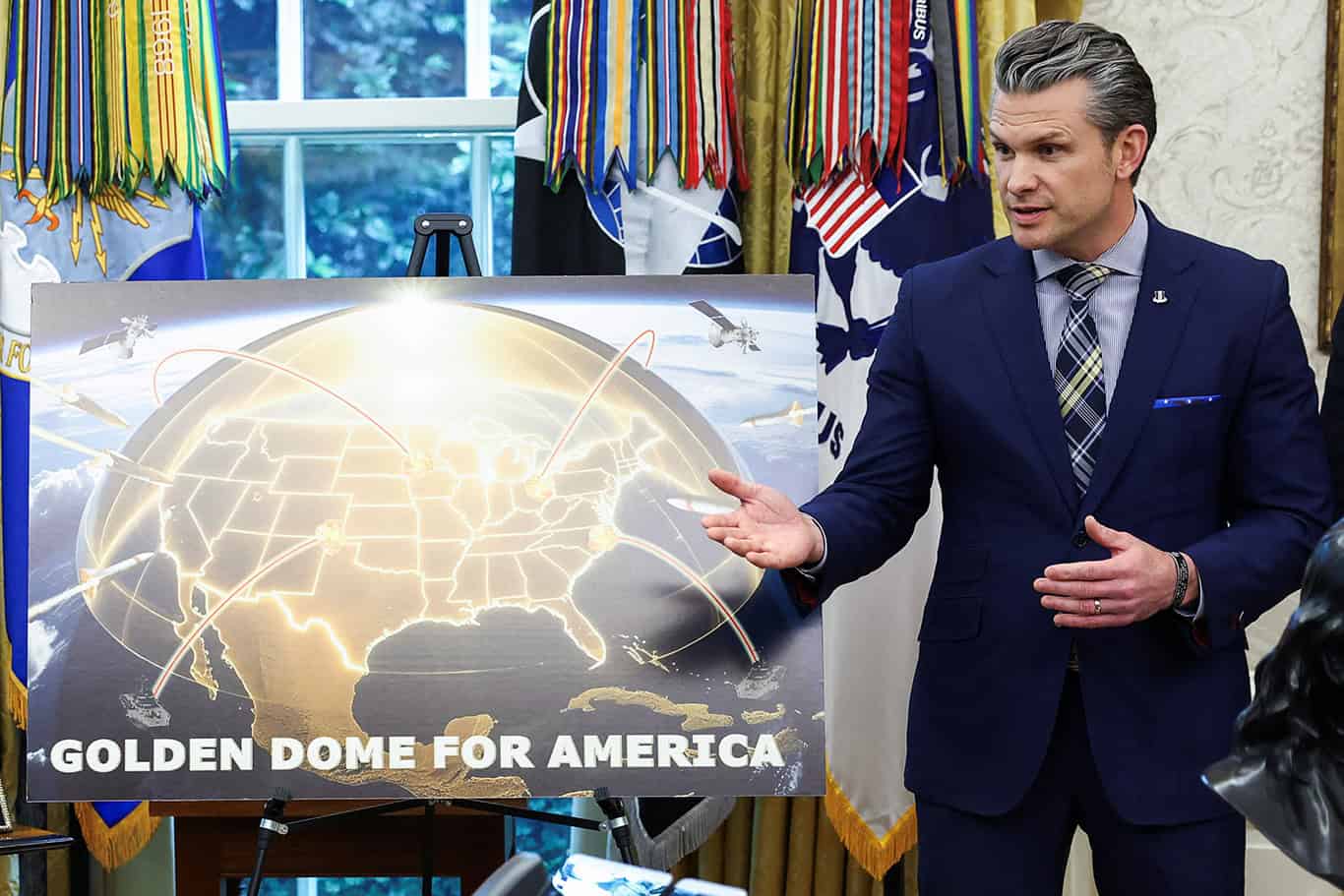 ANALYSIS: Trump's Golden Dome plan could launch new era of weapons in ...